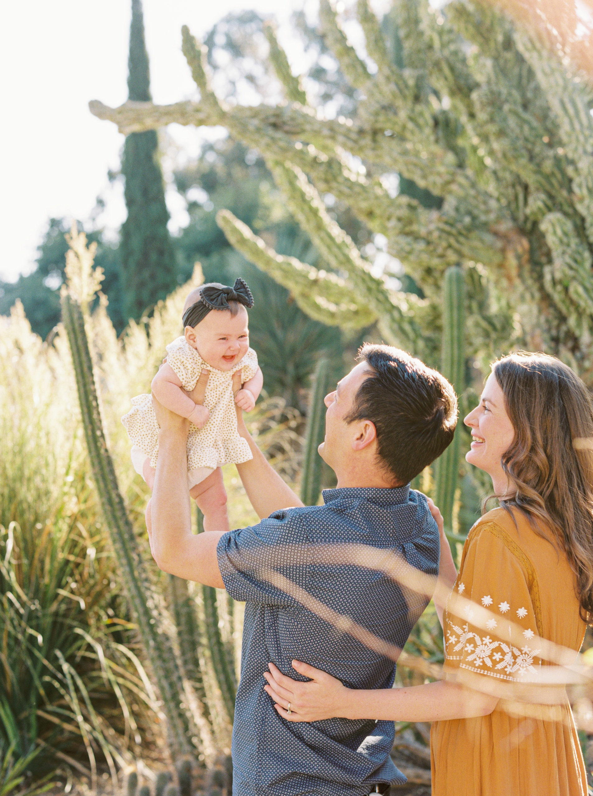 Meador Family Cactus Garden Lifestyle Session - oliviamarshall.com