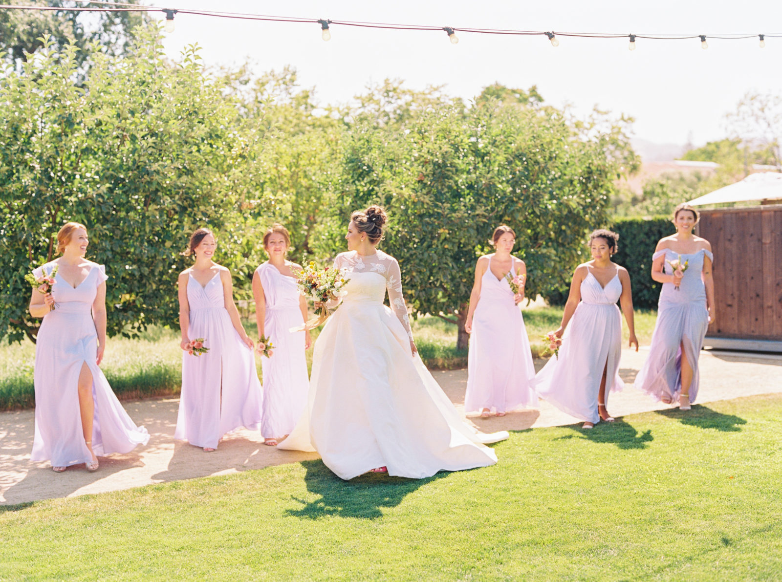 Cierra & Clark's Colorful Summer St. Helena Wedding - oliviamarshall.com
