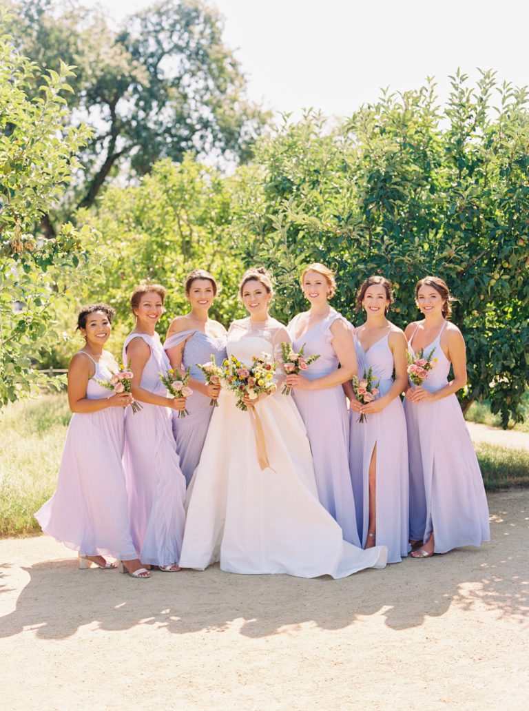 Cierra & Clark's Colorful Summer St. Helena Wedding - oliviamarshall.com