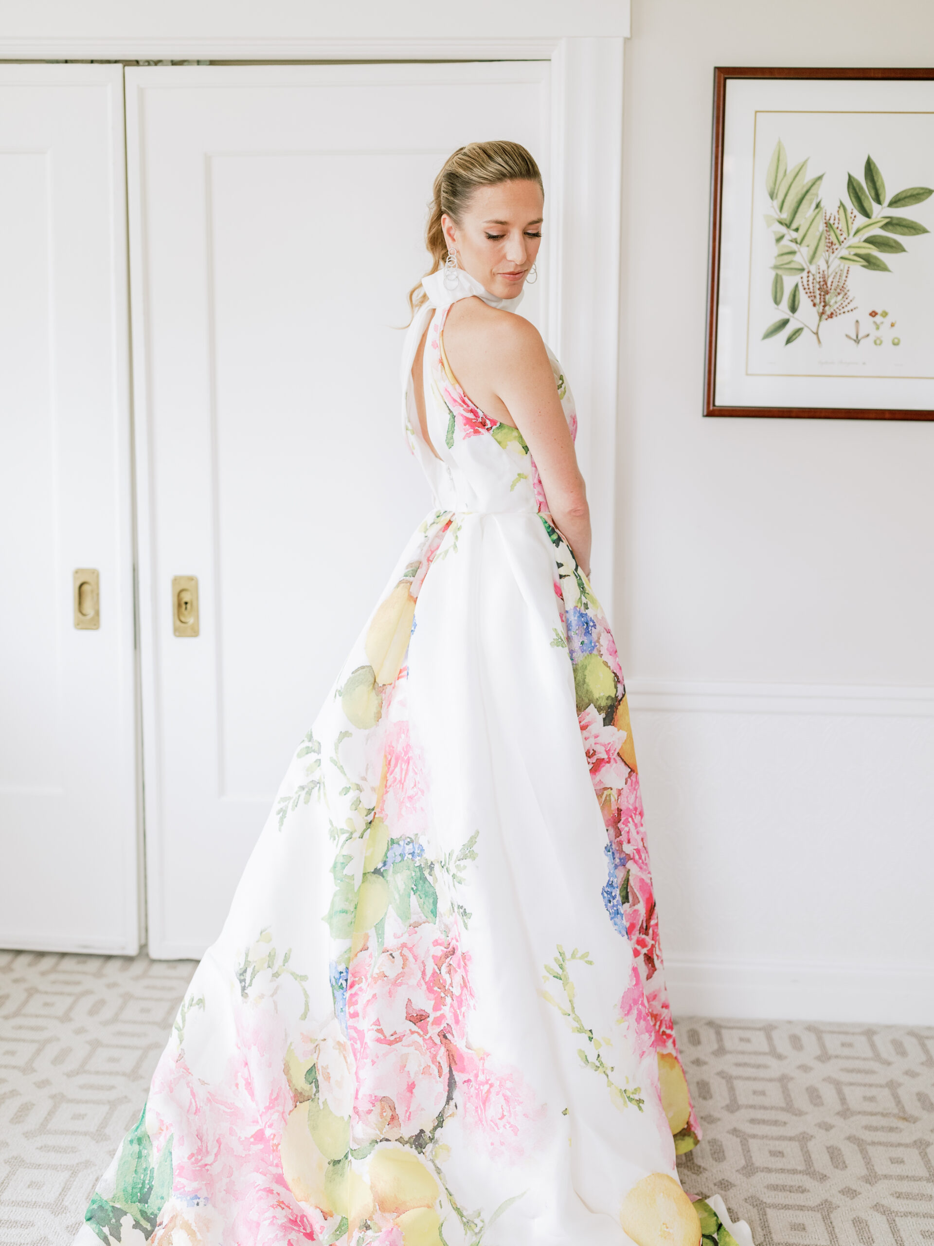 Colorful Floral Inspired Flood Mansion Wedding - oliviamarshall.com