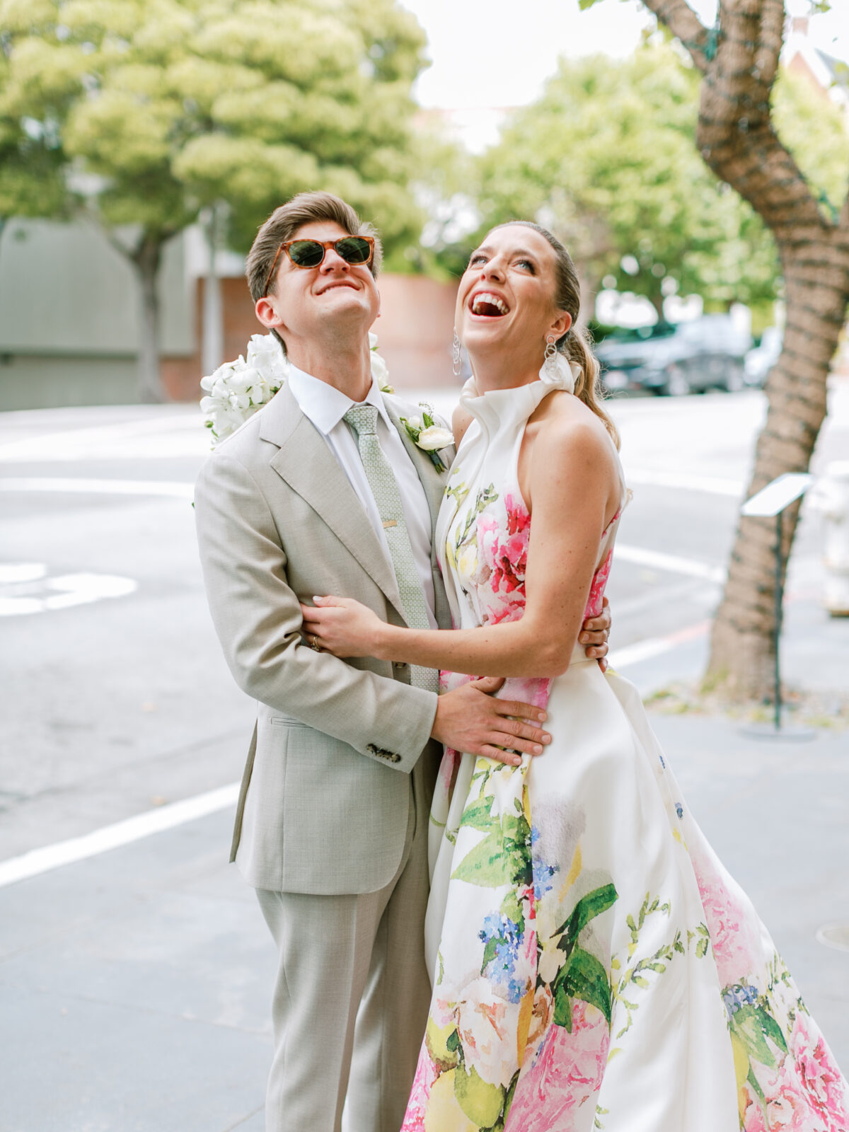 Colorful Floral Inspired Flood Mansion Wedding - oliviamarshall.com