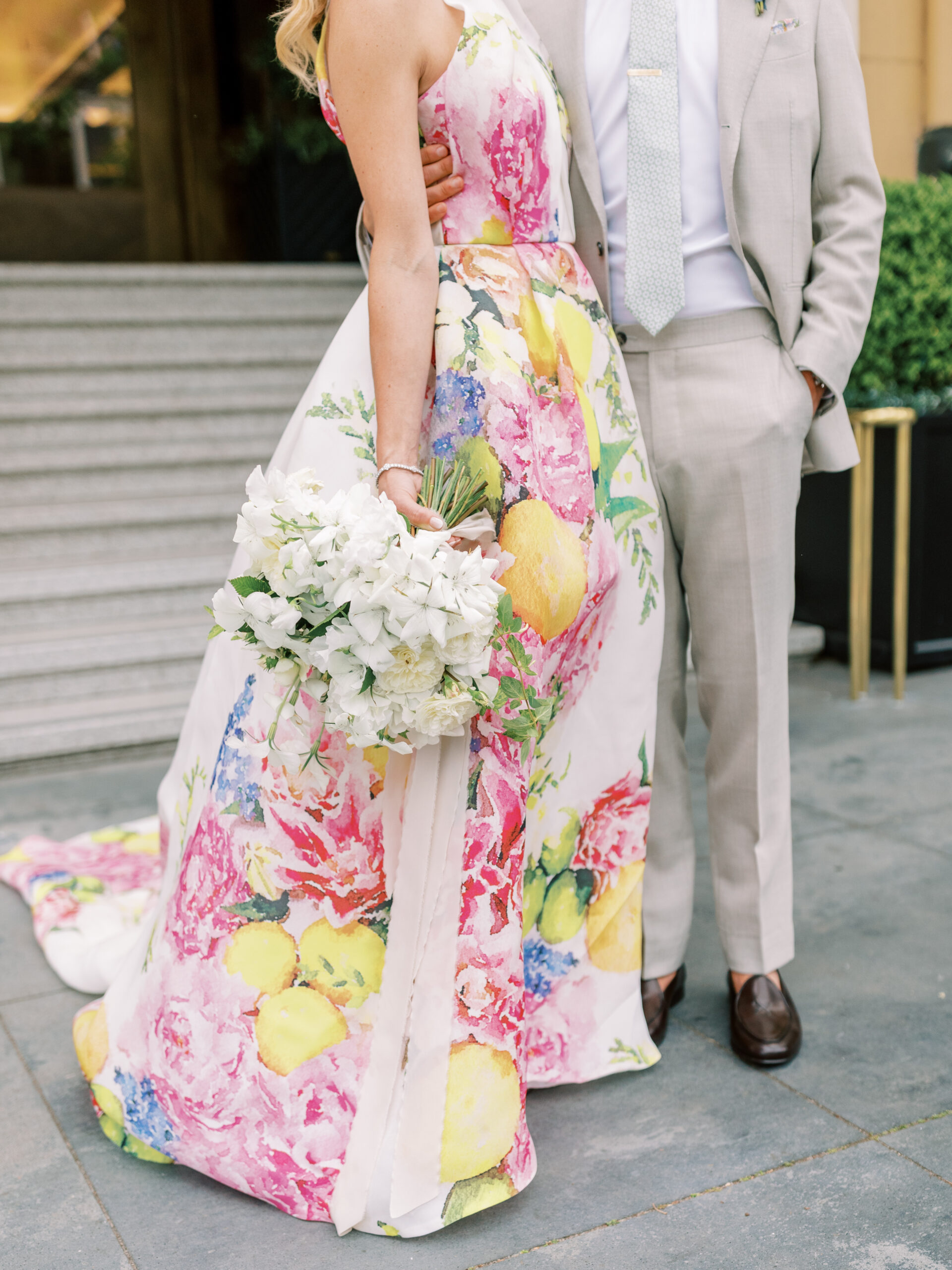 Colorful Floral Inspired Flood Mansion Wedding - oliviamarshall.com